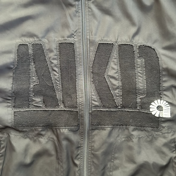 Akademiks | Jackets & Coats | Akademiks Black Full Zip Raw Hem Jacket ...